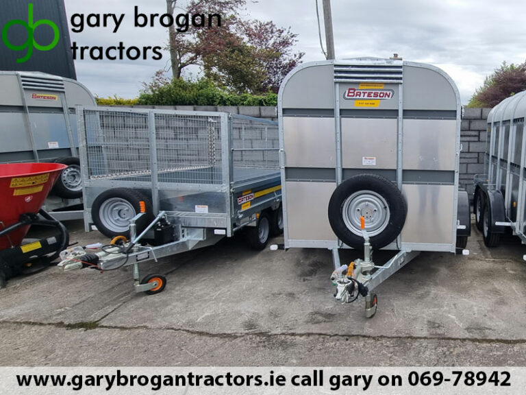 Full Range of New Bateson Trailers – Gary Brogan Tractors